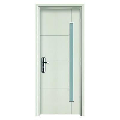China Humidity and Rot Resistant WPC Hollow Door with Embossed Surface for Modern Interiors for sale