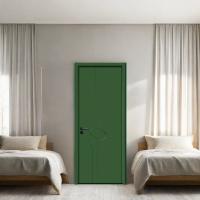 China Modern Design WPC Hollow Door with Mortise Lock and Standard Size 2100*600*45mm for Interior Use for sale
