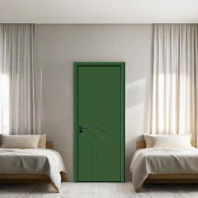 China Modern Design WPC Hollow Door with Mortise Lock and Standard Size 2100*600*45mm for Interior Use for sale