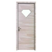China Durable and Energy WPC Glass Door with Hollow Composite Design Suitable for Residential and Commercial Interior Installations for sale