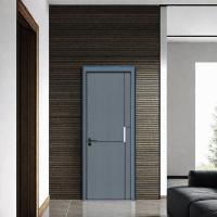 China Durable Moisture Resistant Termite Proof Soundproof WPC Hollow Door for Bedrooms and Offices for sale