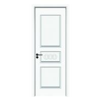 China Painting WPC Door soundproof and heat insulated composite door ideal for residential and commercial interior applications for sale