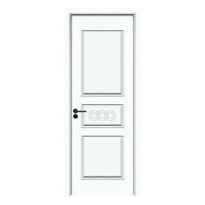 China Painting WPC Door soundproof and heat insulated composite door ideal for residential and commercial interior applications for sale