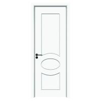 China Painting WPC Door moisture resistant hollow door with soundproof design and customizable surface treatments ideal for modern spaces for sale
