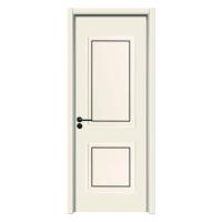 China Painting WPC Door soundproof and heat insulated composite door ideal for residential and commercial interior applications for sale