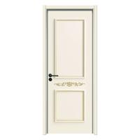 China Painting WPC Door soundproof and heat insulated composite door ideal for residential and commercial interior applications for sale