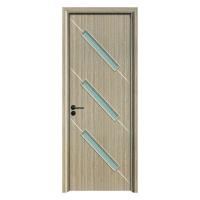 China Energy WPC Glass Door with Hollow Composite Design Offering Moisture Resistance and Soundproof Features for Interior Residential for sale