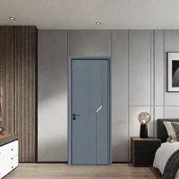 China Hollow Composite Durable WPC Interior Door Moisture Resistant Heat Insulated Suitable for Residential and Commercial Spaces for sale