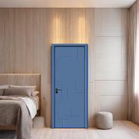 China Modern Design WPC Hollow Door with Standard Size 2100*600*45mm ISO9001 and CE Certified for sale