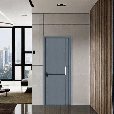 China Moisture Resistant and Termite Proof WPC Hollow Door with Superior Heat Insulation for sale