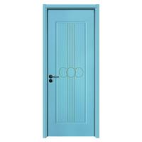 China Weather Resistant and Mold Proof WPC Hollow Door with Termite Proof for Residential and Commercial Use for sale