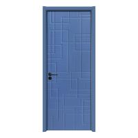 China Durable Waterproof Soundproof and Low Maintenance Painting WPC Door for Modern and Sustainable Spaces for sale