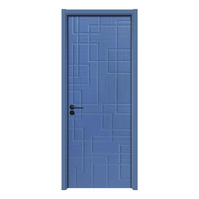 China Durable Waterproof Soundproof and Low Maintenance Painting WPC Door for Modern and Sustainable Spaces for sale