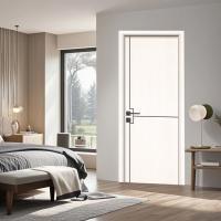 China WPC Interior Door moisture resistant hollow composite door featuring superior strength and energy heat insulation for interiors for sale