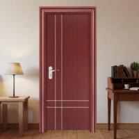 China Durable 2100mm Length Termite Resistant Waterproof WPC Hollow Door for Interior Applications for sale