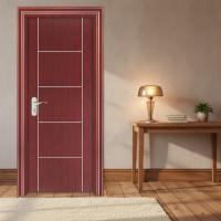 China Durable Hollow Composite WPC Interior Door Moisture Resistant Heat Insulation Suitable for Bedrooms Living Rooms and Office for sale