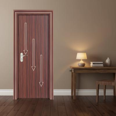 China Environmentally Friendly WPC Hollow Door with Termite Proof and Mold Proof Properties for Sustainable Building Projects for sale