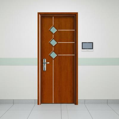 China High Strength WPC Hollow Door with Superior Moisture Resistance and Heat Insulation Suitable for Various Building Projects for sale