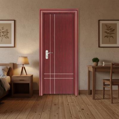 China Termite Proof and Heat Insulation WPC Hollow Door with Moisture Resistant Properties for Durable Performance for sale