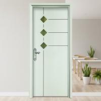 China Moisture Resistant WPC Hollow Door with Soundproofing and Heat Insulation Properties for Comfortable Interior Environments for sale
