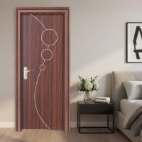 China Composite Hollow WPC Interior Door Designed for Modern Spaces with Heat Insulation and Durable Moisture Resistant Features for sale