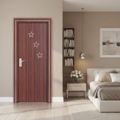 China Hollow Composite WPC Interior Door with Long Lasting Durability Heat Insulation and Moisture Resistance for Residential for sale