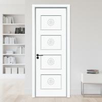 China Painting WPC Door formaldehyde free composite hollow door offering superior strength stability and resistance to humidity for long term for sale