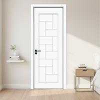 China Painting WPC Door formaldehyde free composite hollow door offering superior strength stability and resistance to humidity for long term for sale