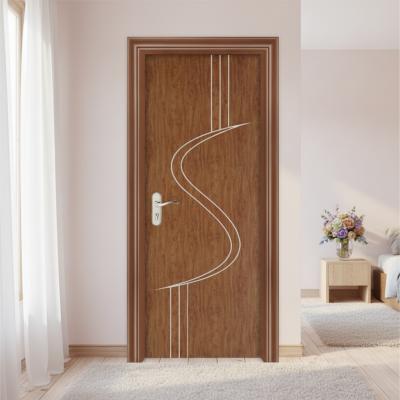 China Termite Proof WPC Hollow Door with Heat Insulation and Moisture Resistance for Residential and Commercial Use for sale
