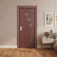 China Termite Proof and Soundproof WPC Hollow Door with Heat Insulation for Modern Interiors for sale