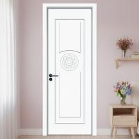 China Painting WPC Door Featuring Excellent Heat Insulation and Moisture Resistance Suitable for Various Interior Applications for sale