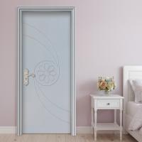 China Waterproof Soundproof Low Maintenance Painting WPC Hollow Door for Modern Spaces for sale