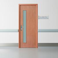 China Moisture Resistant WPC Hollow Door with Soundproofing and Heat Insulation Properties for Comfortable Interior Environments for sale