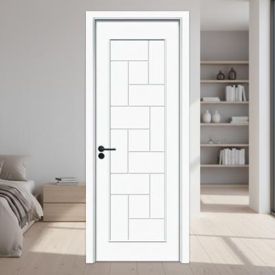 China Painting WPC Door low maintenance composite door with excellent durability and resistance to humidity and rot for long lasting for sale