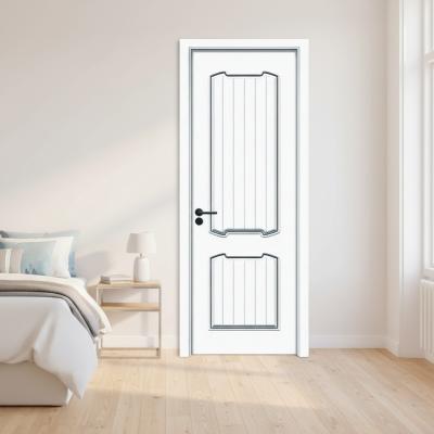 China Painting WPC Door Featuring Excellent Heat Insulation and Moisture Resistance Suitable for Various Interior Applications for sale