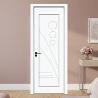 China Painting WPC Door Featuring Excellent Heat Insulation and Moisture Resistance Suitable for Various Interior Applications for sale