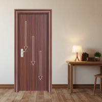 China Moisture Resistant Painting WPC Door with Low Maintenance and High Durability Ideal for Interior Residential Spaces for sale