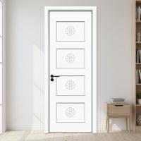 China Soundproof Heat Insulated Hollow Composite WPC Interior Door with Moisture Resistance and Custom Finishes for Modern Interior Applications for sale