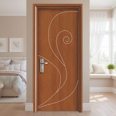 China Durable WPC Interior Door Hollow Composite Door with Superior Strength Moisture Resistance and Energy Heat Insulation for sale