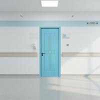 China Painting WPC Door soundproof and heat insulated composite door ideal for residential and commercial interior applications for sale