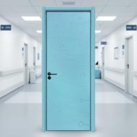 China Painting WPC Door soundproof and heat insulated composite door ideal for residential and commercial interior applications for sale