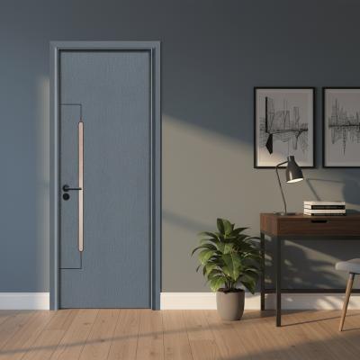 China Energy Hollow WPC Interior Door Constructed with Composite Material Providing Long Lasting Strength and Moisture Resistance for sale