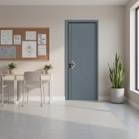 China Energy Hollow WPC Interior Door Constructed with Composite Material Providing Long Lasting Strength and Moisture Resistance for sale