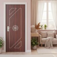 China Moisture Resistant WPC Interior Door Hollow Composite Door with Heat Insulation for Residential and Commercial Interior for sale