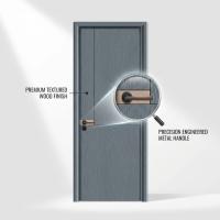 China 20000 Pieces Per Month WPC Plain Door Waterproof Designed with PVC Film Surface Finish Offering Performance and Attractive Finish for sale