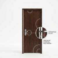 China WPC Plastic Interior Door Made of WPC Modern Style Durable and Water Resistant Perfect for Residential Commercial Spaces for sale