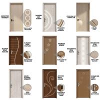 China Hinged Interior Door with WPC Modern Fashion Simple Style Engineered to Meet Demands of Modern Architectural Designs for sale