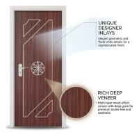 China 35mm Door Leaf Thickness WPC Interior Door Modern Style Fashion Simple Design Ideal for Office and Residential Interiors for sale