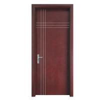 China Modern Style WPC Interior Room Door Wood Plastic Composite Material Offering Stylish and Practical Interior Door Options for sale