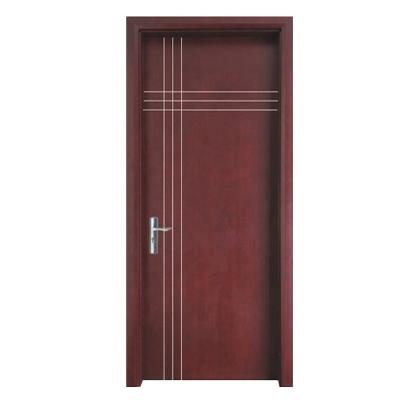 China Modern Style WPC Interior Room Door Wood Plastic Composite Material Offering Stylish and Practical Interior Door Options for sale